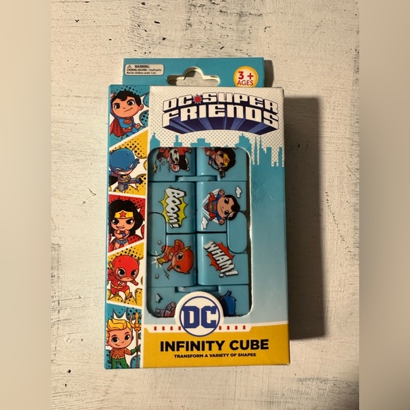Other | Dc Super Friends Blue Infinity Cube New Infinity Cube | Poshmark